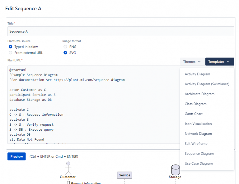 Versatile PlantUML Renderer for Jira – Purple Rhapsody Tech