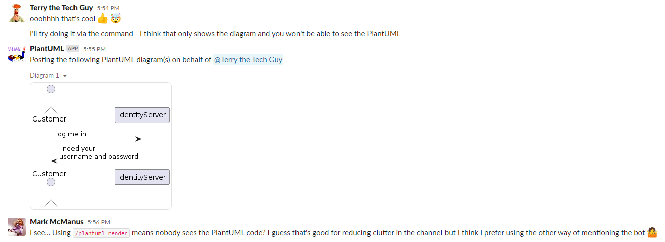 Versatile PlantUML Renderer for Slack – Purple Rhapsody Tech
